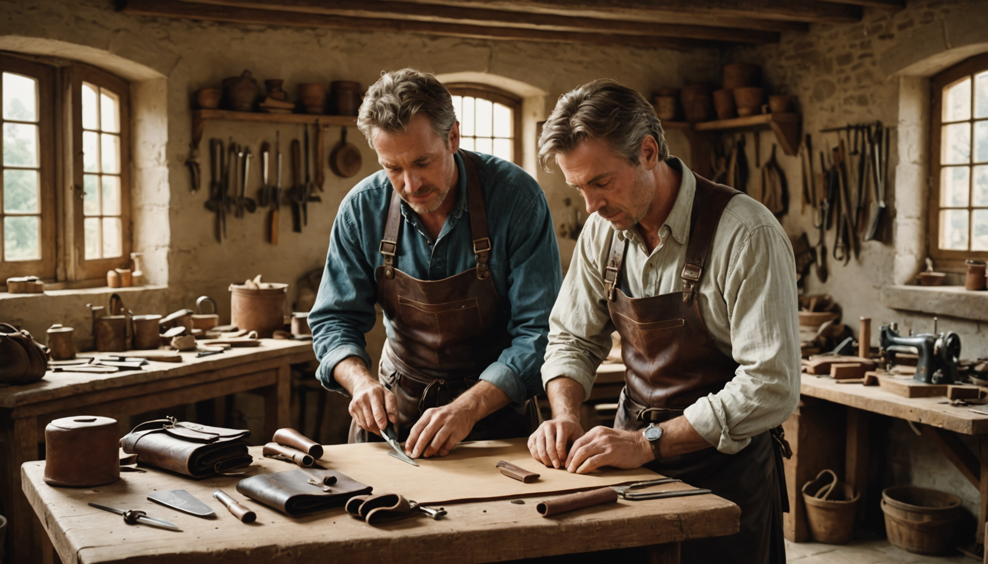 Les artisans du cuir en drôme : un savoir-faire unique - Sud de la France